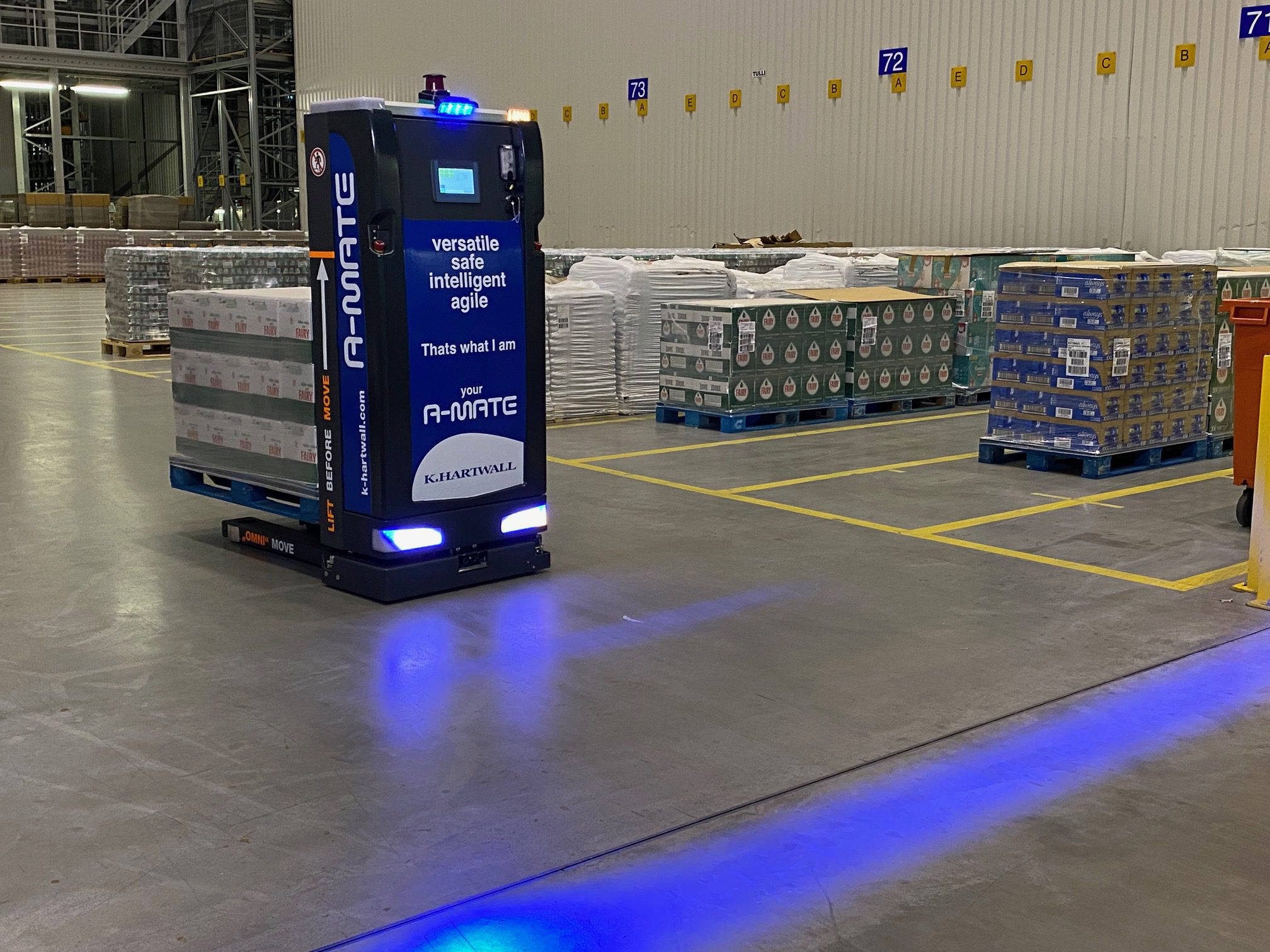 Mobile Robots (AMR/AGV) A-MATE from K.Hartwall