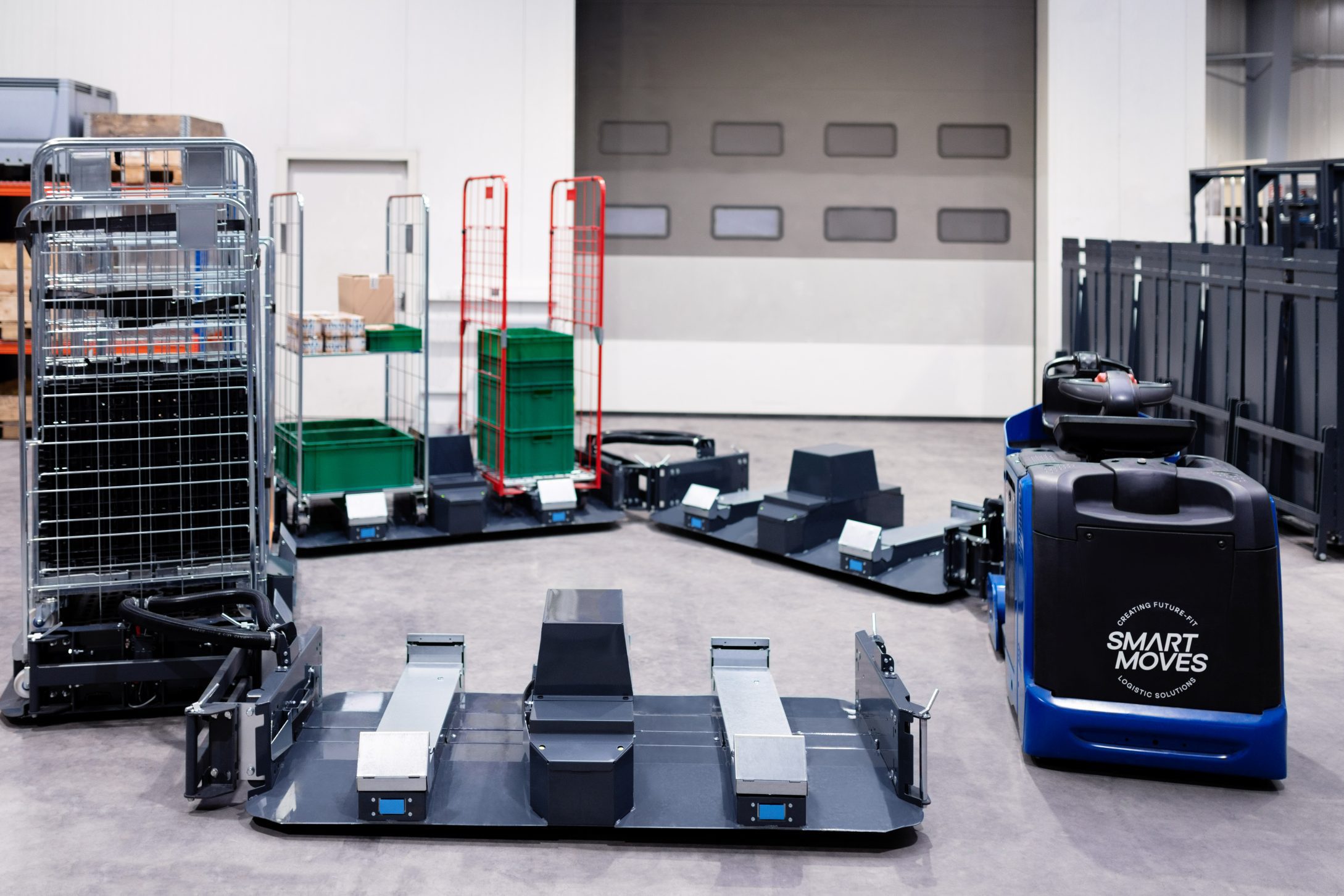 LiftLiner RC tugger train | K.Hartwall