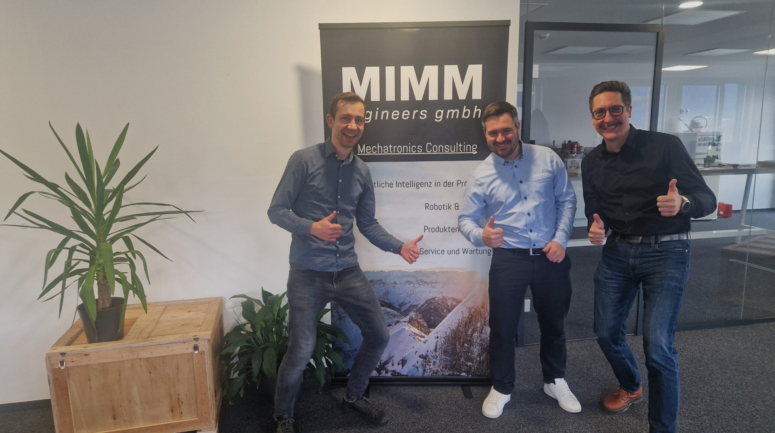 K.Hartwall begüßt neuen AGV Partner MIMM engineers